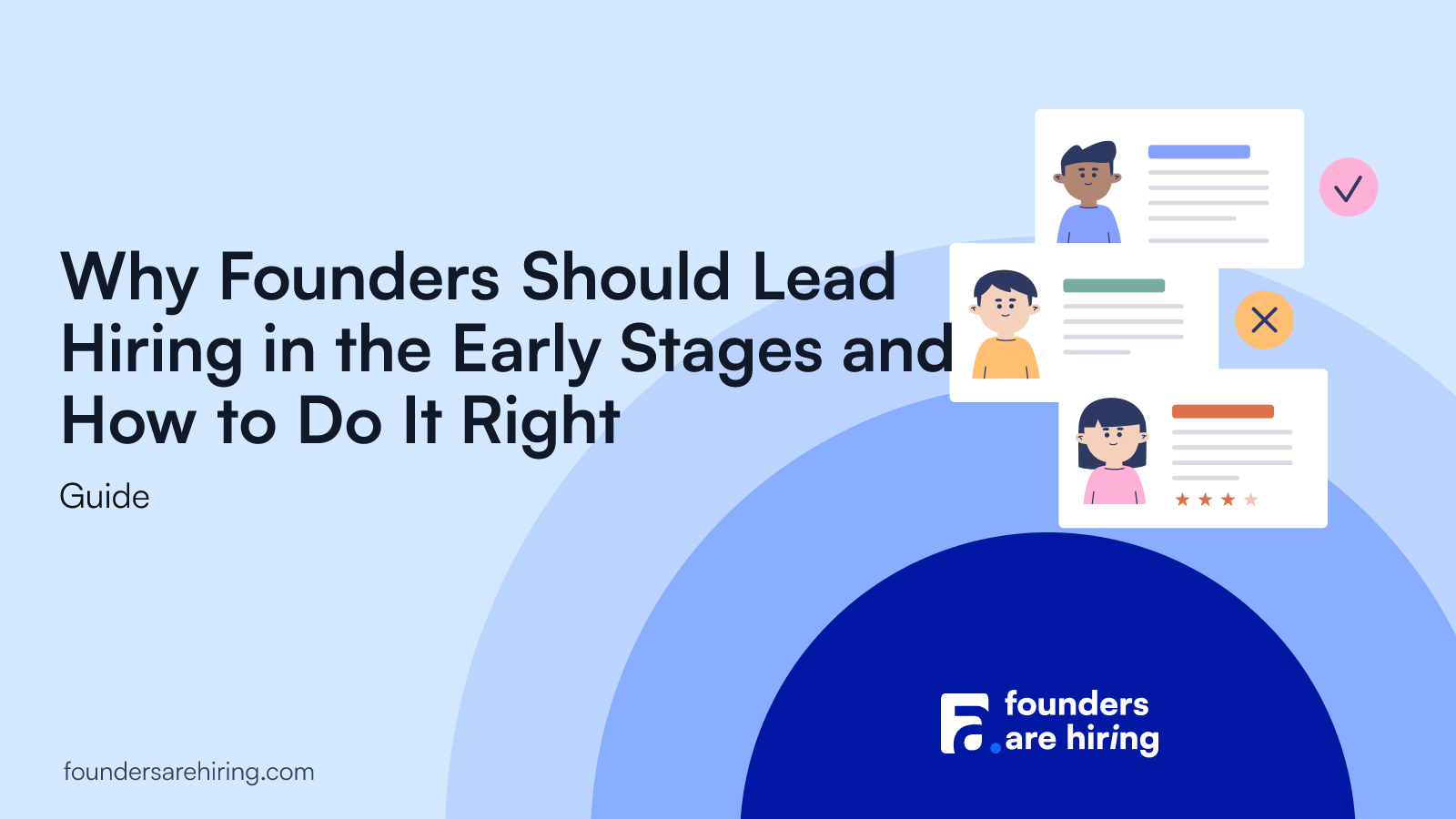 Why Founders Should Lead Hiring in the Early Stages and How to Do It ...